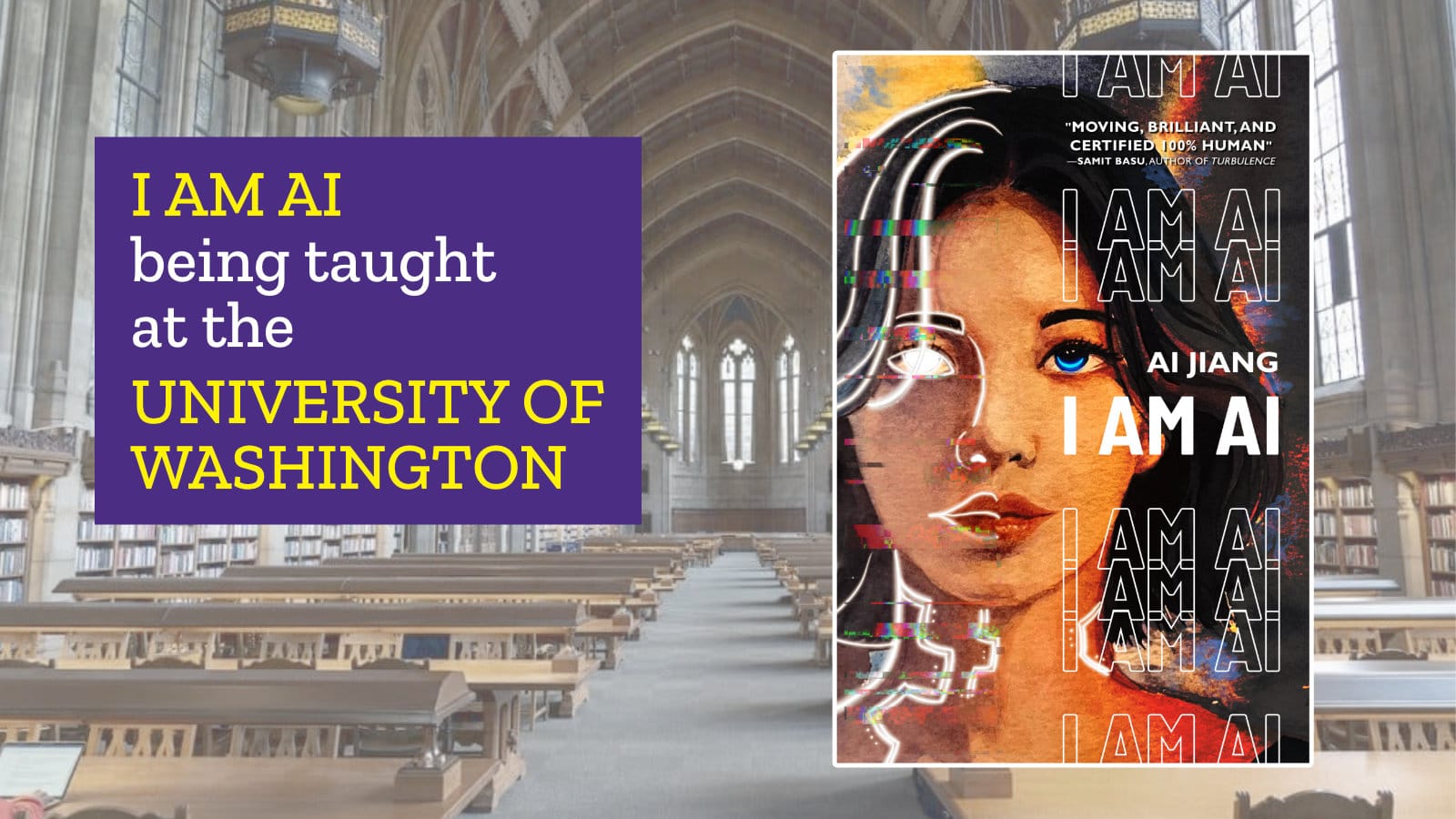 Ai Jiang's I AM AI being taught at the University of Washington - Shortwave Publishing