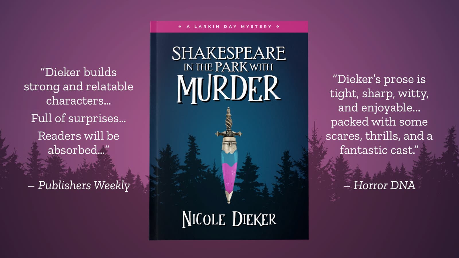 New Title Announcement - SHAKESPEARE in the PARK with MURDER ...