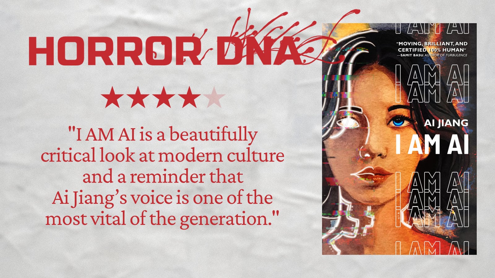 Horror DNA reviews I AM AI - Shortwave Publishing