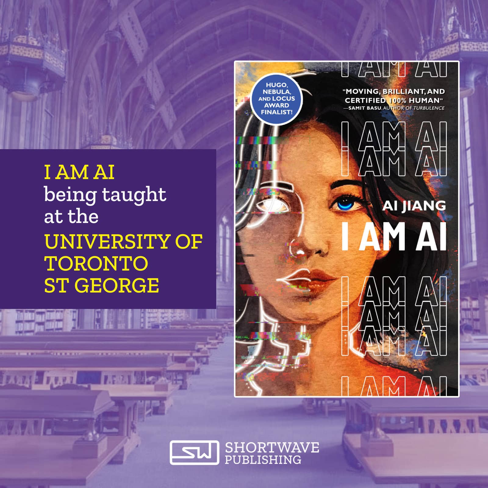 I AM AI being taught at the University of Toronto St. George ...