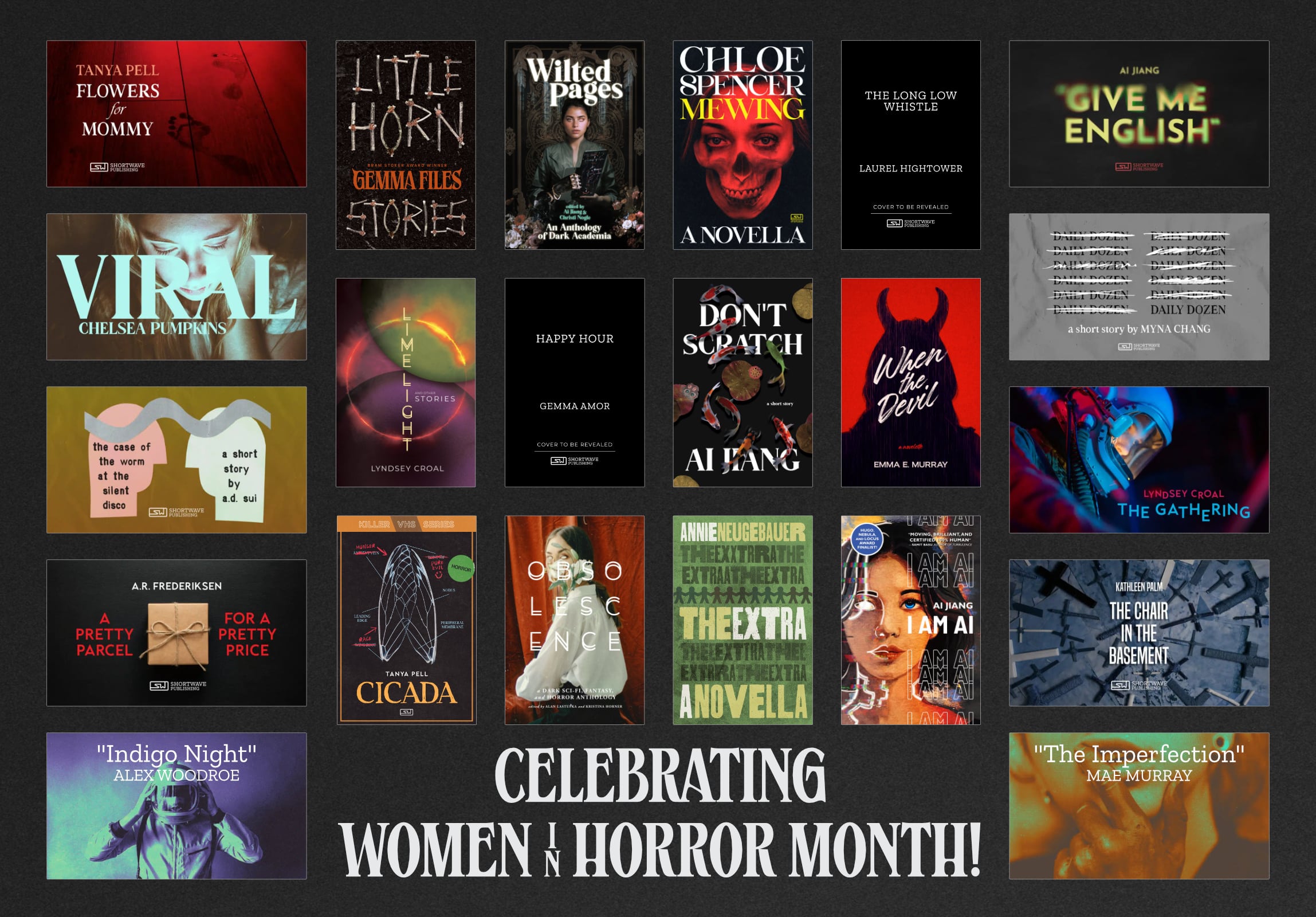 Celebrating Women in Horror Month - Shortwave Publishing